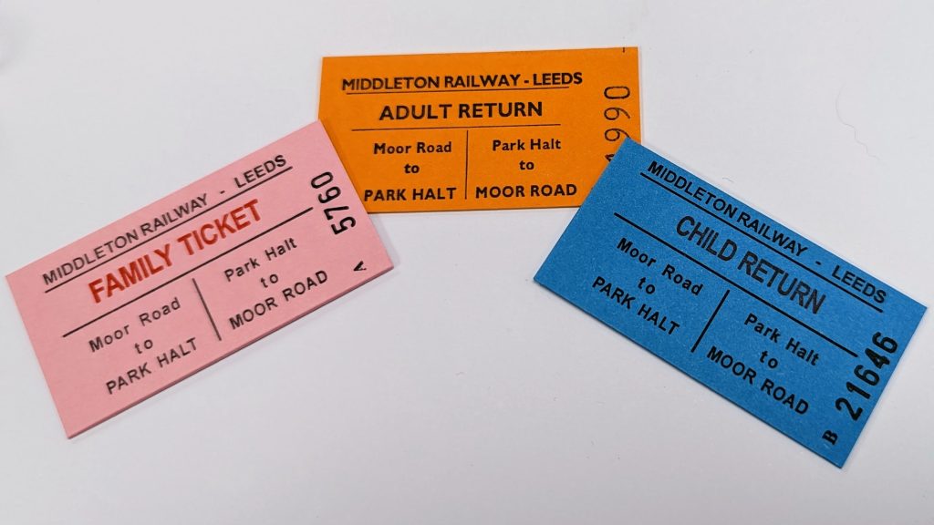 Our Fares – Middleton Railway