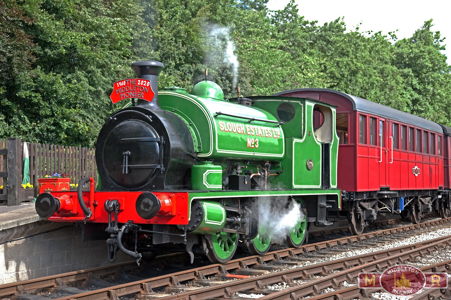 Hudswell-Clarke 1544 Slough Estates No. 3 – Middleton Railway